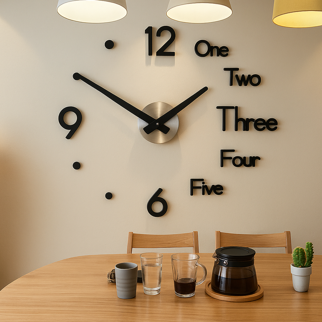Reloj de Pared 3D – Ever Home Colombia